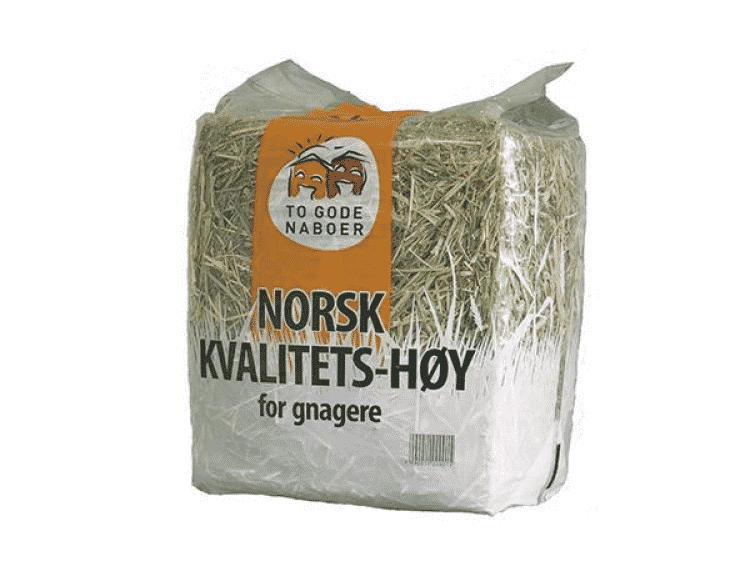 To Gode Naboer – Kvalitets Hø 2kg | Gnavernes Univers