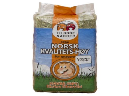 To Gode Naboer Havrehø 1,5kg | Gnavernes Univers